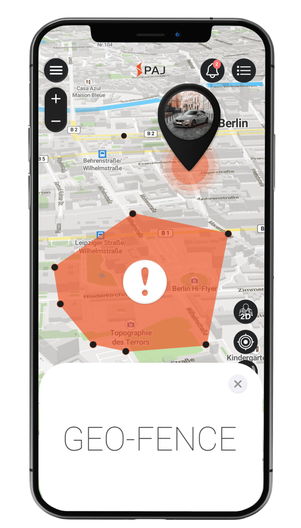 GPS Tracker for Car and Finder Portal from PAJ GPS