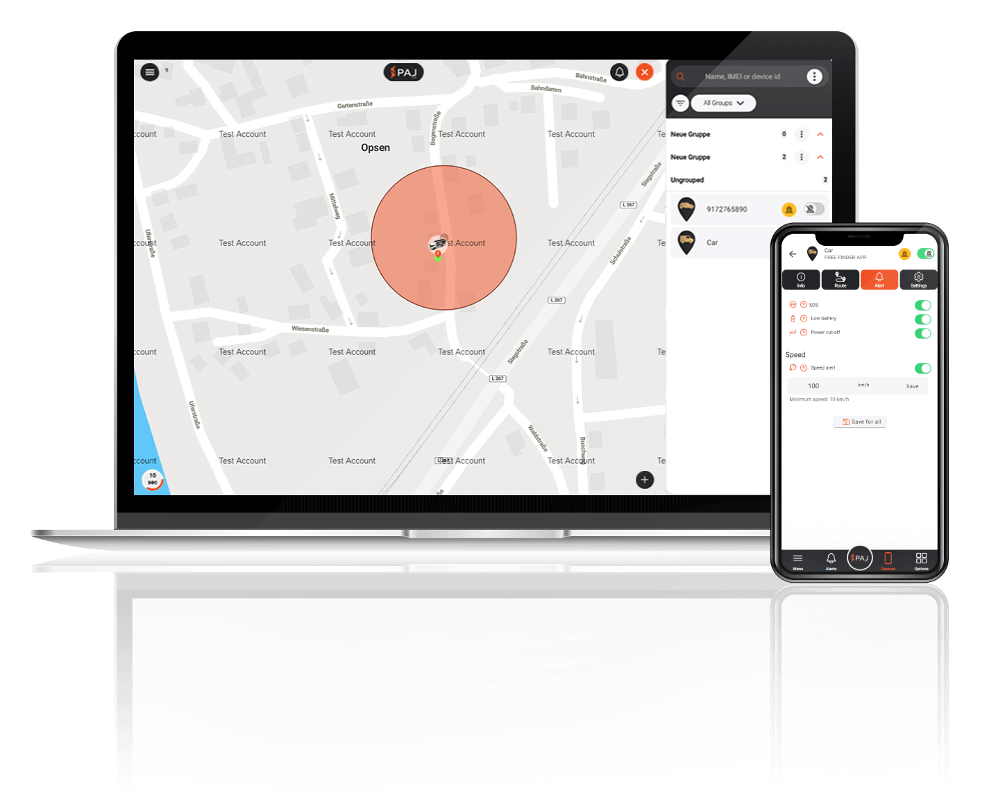 Fleet Management GPS Tracker | PAJ GPS US