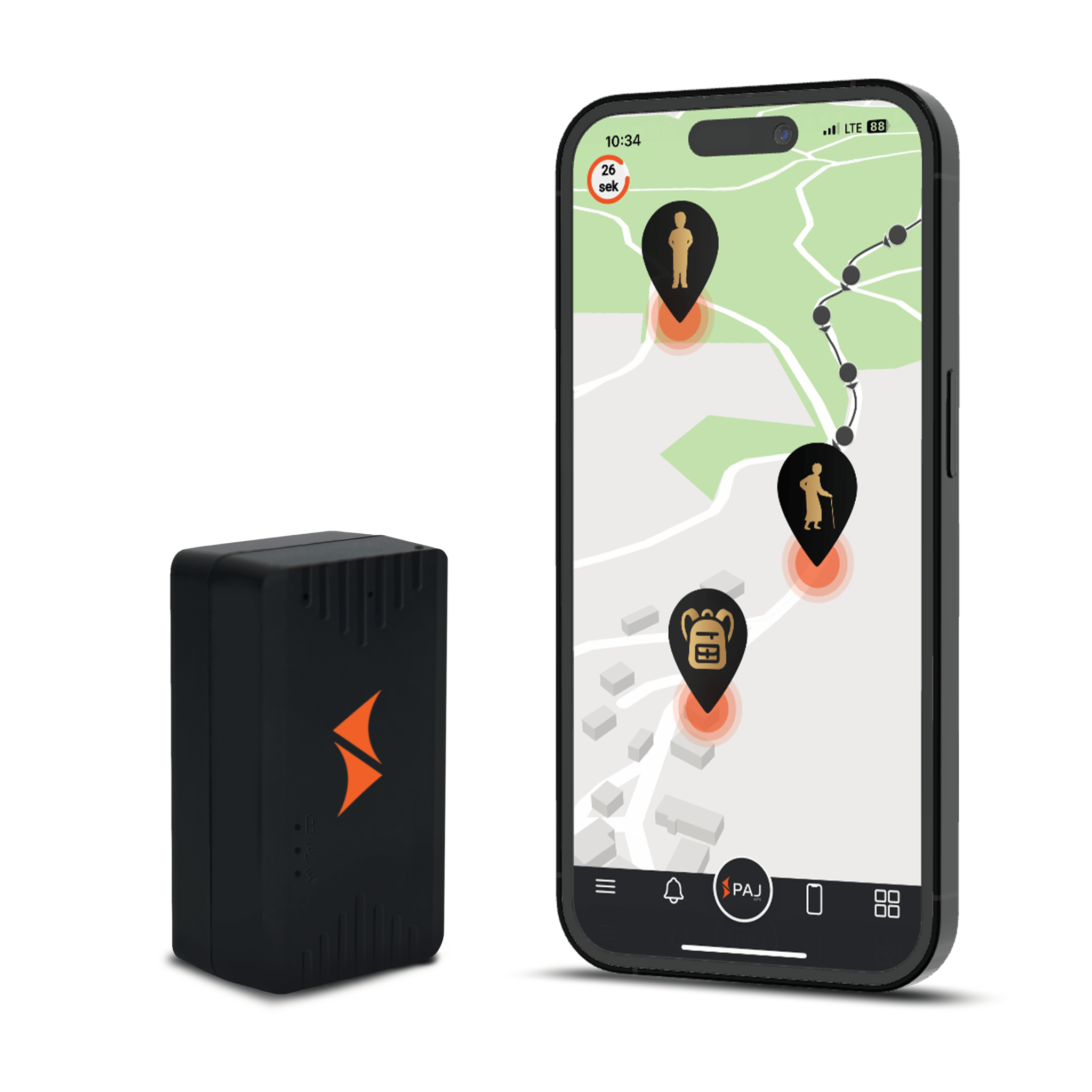 Personal GPS Tracker - PAJ GPS Tracker