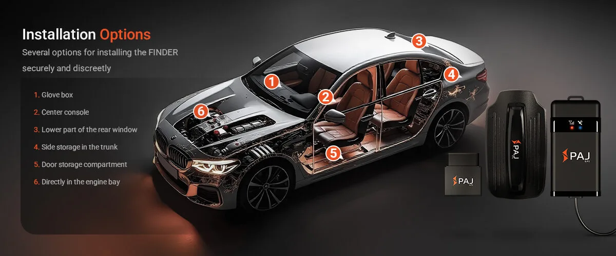 Best Places to Hide a GPS Tracker in Your Car | PAJ GPS